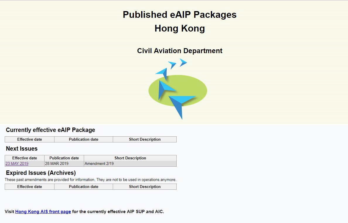 Chapter 2. eAIP Browsing